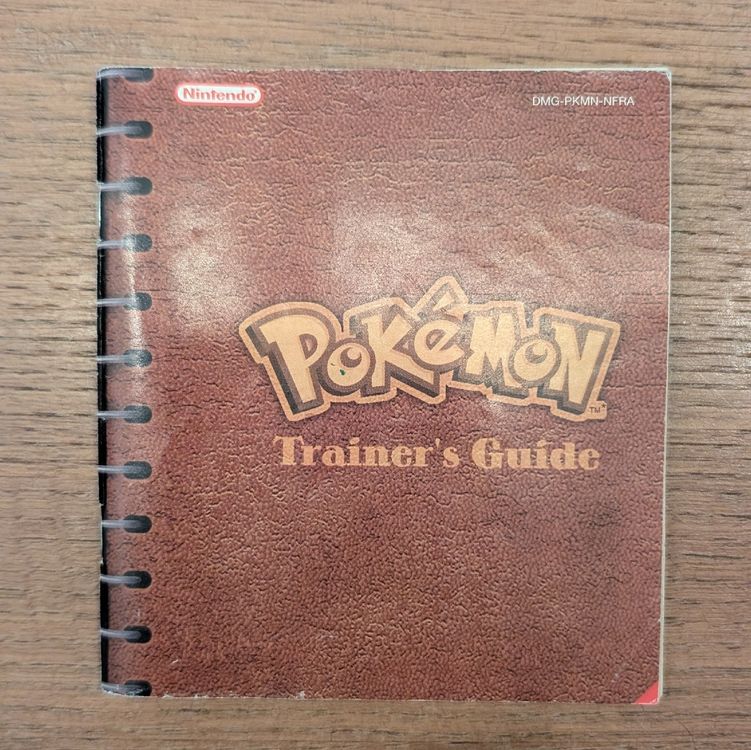 Pokémon Trainer's Guide - Game Boy - DMG-PKMN-NFRA (Gebraucht) in Aigle ...