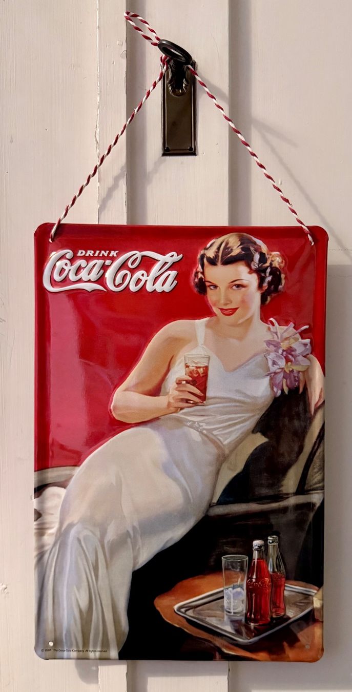 Cartello Drink Coca-Cola metallo (Usato) a Breganzona per CHF 25 – con ...