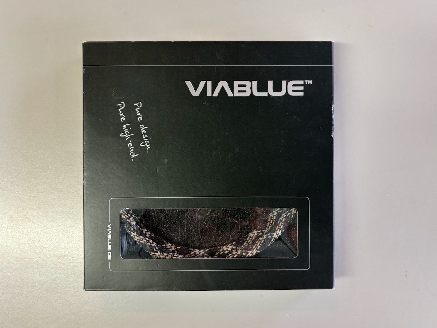 VIABLUE™ EP-7 CAT7 Silver Top High-End RJ-45 Netzwerkkabel (Gebraucht ...