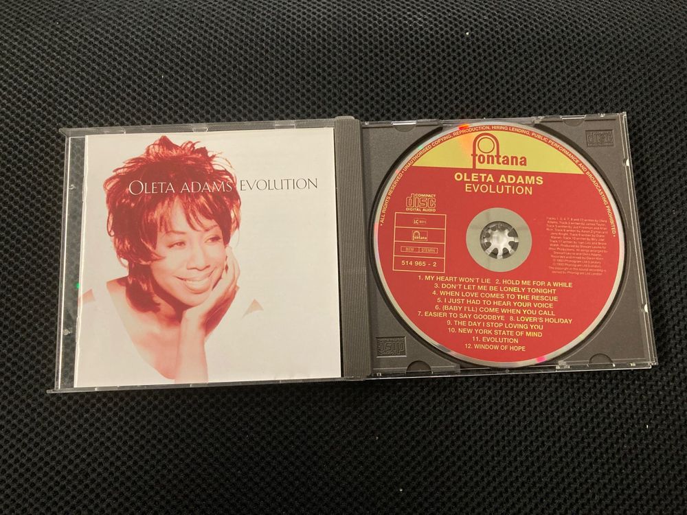 OLETA ADAMS Evolution CD (Gebraucht) in Wiedlisbach für CHF 1 – mit ...