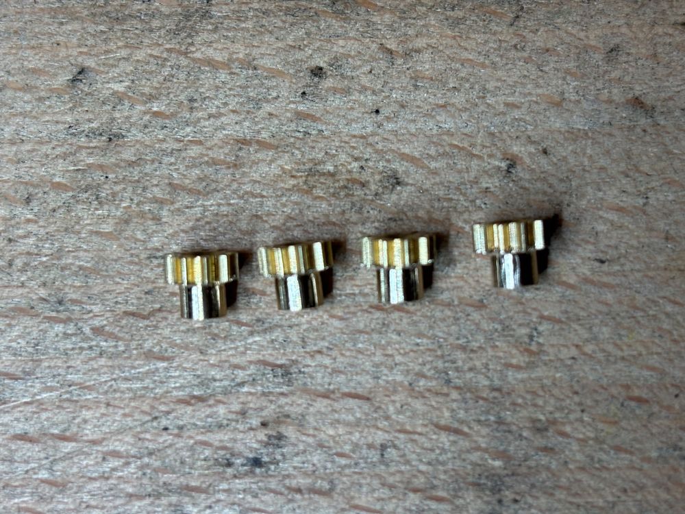 Lima / Rivarossi Zahnrad Set 4 Stück fur TEE Gottardo HO (Neu und ...