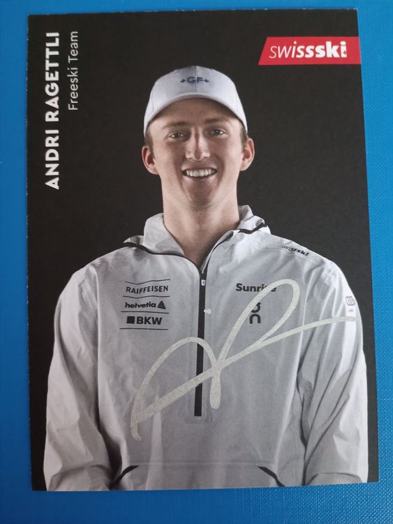 Andri Ragettli original signierte Autogrammkarte | Kaufen auf Ricardo