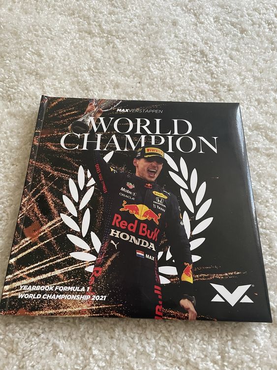 Max Verstappen Official Formula 1 Yearbook 2021 | Acheter sur Ricardo