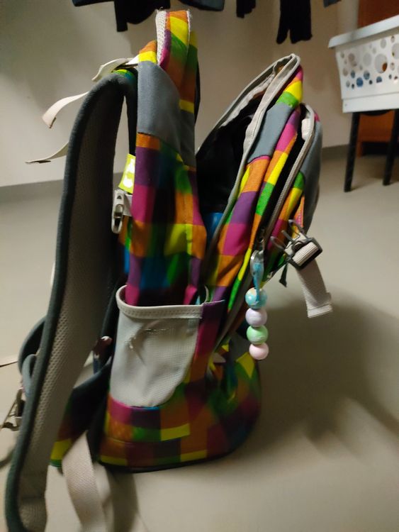 Setch Schulrucksack bunt, geräumig, guter Zustand (Gebraucht) in ...