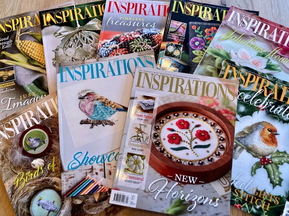 Inspirations Magazine (embroidery / sticken) - 9 issues | Kaufen auf ...