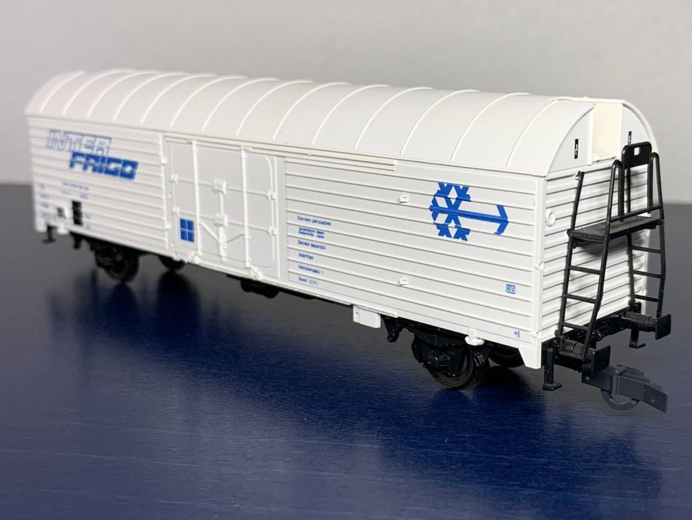 SBB CFF FFS + SNCF * 3x wagons marchandises ROCO (Neu (gemäss ...