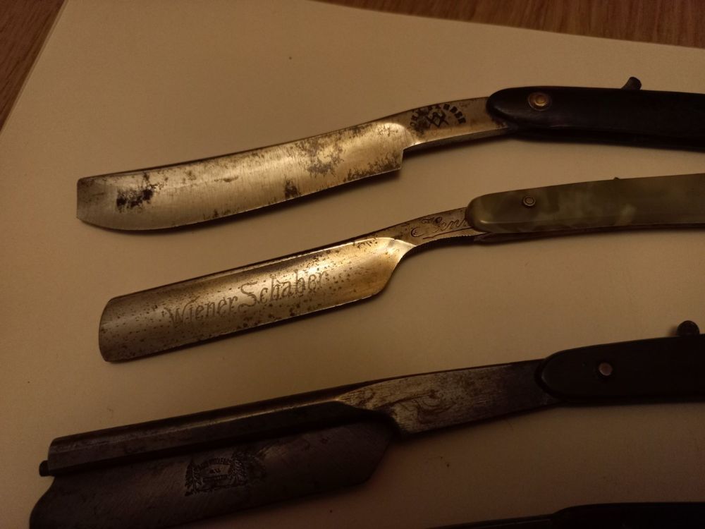 4 antike Rasiermesser | Kaufen auf Ricardo