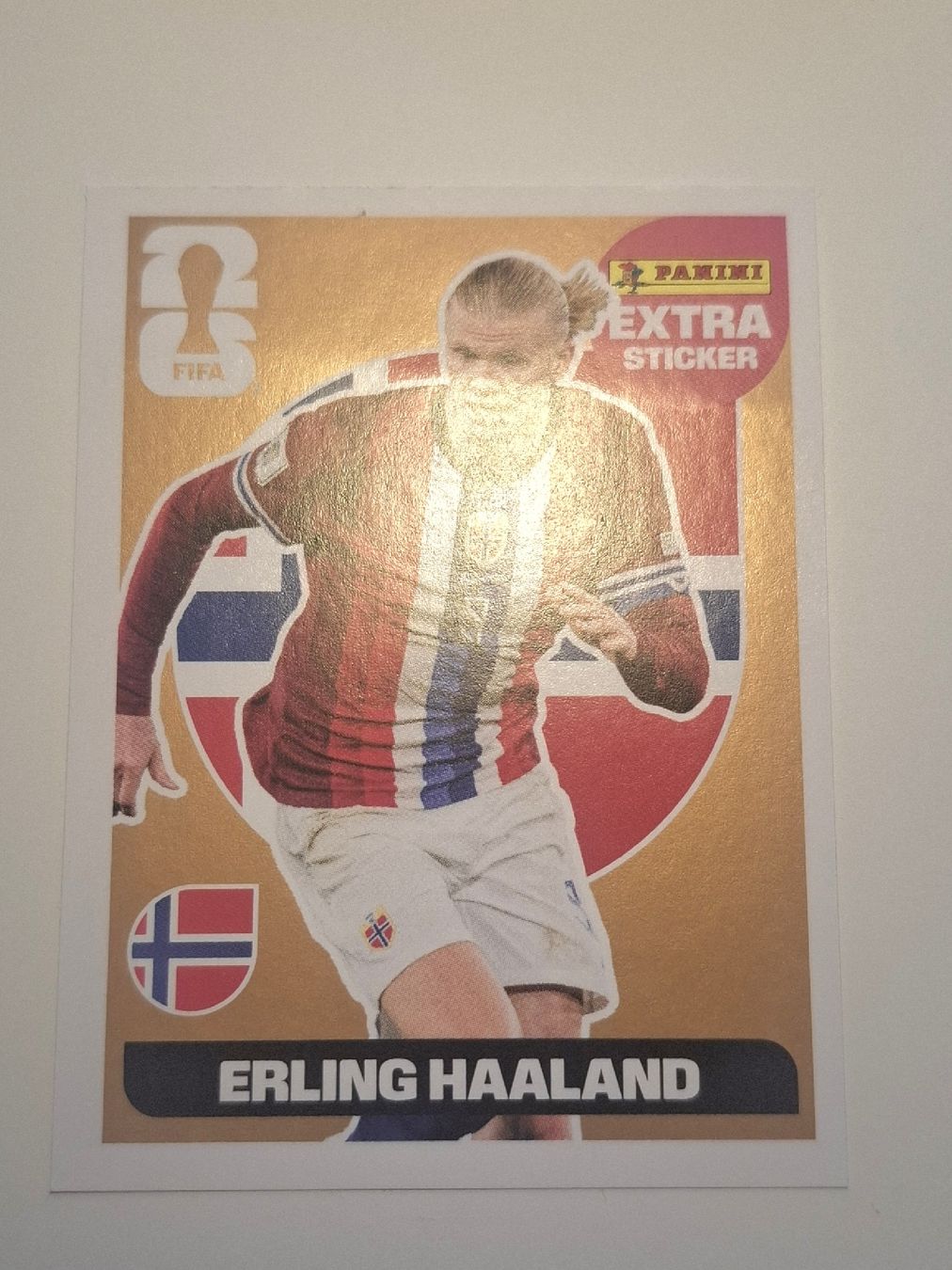 Panini Extra Sticker 2026 - Erling Haaland🇳🇴 Bronze (Neu (gemäss ...