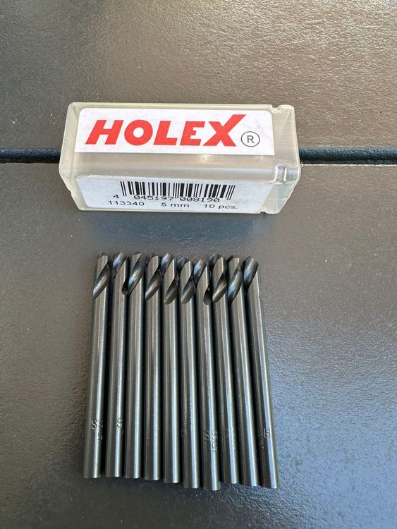 HOLEX Bohrer, 5mm, 10 Stk. (Gebraucht) in Mollis für CHF 9 – mit ...