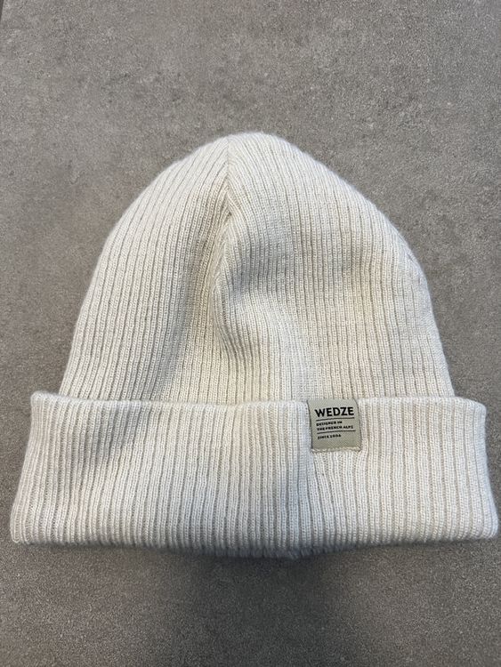 Wedze Strickmuetze, Weiss, Ideal fuer den Winter, Top Zustan | Kaufen ...