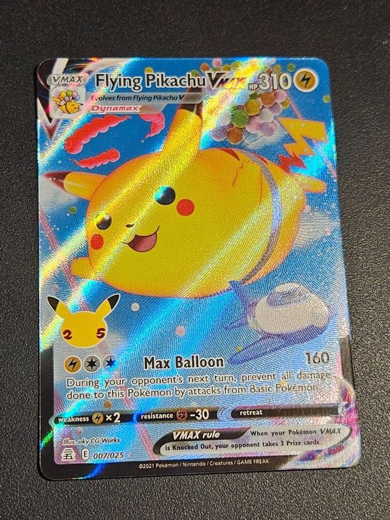 Flying Pikachu VMAX - Célébrations - SWSH - US | Kaufen auf Ricardo