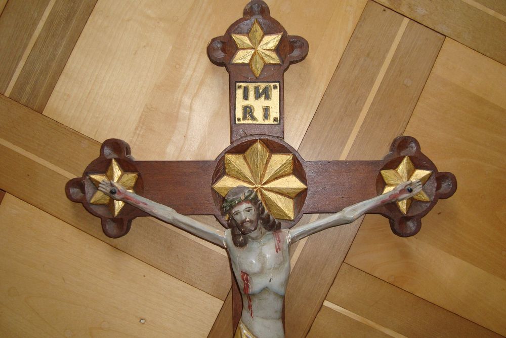 antike Kreuzigung / Holz geschnitzt | Kaufen auf Ricardo