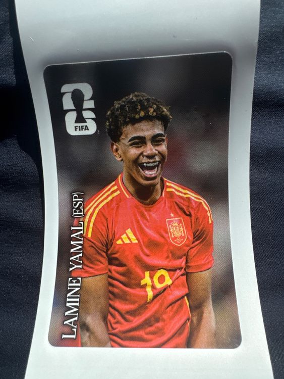Panini WM 2026 COCA COLA Sonderedition LAMINE YAMAL #CC1 (Neu (gemäss ...