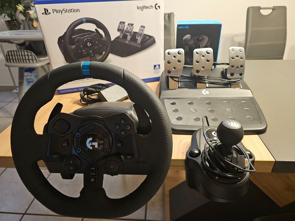 Volant Logitech G923 trueforce Ps4 Ps5 Pc | Kaufen auf Ricardo