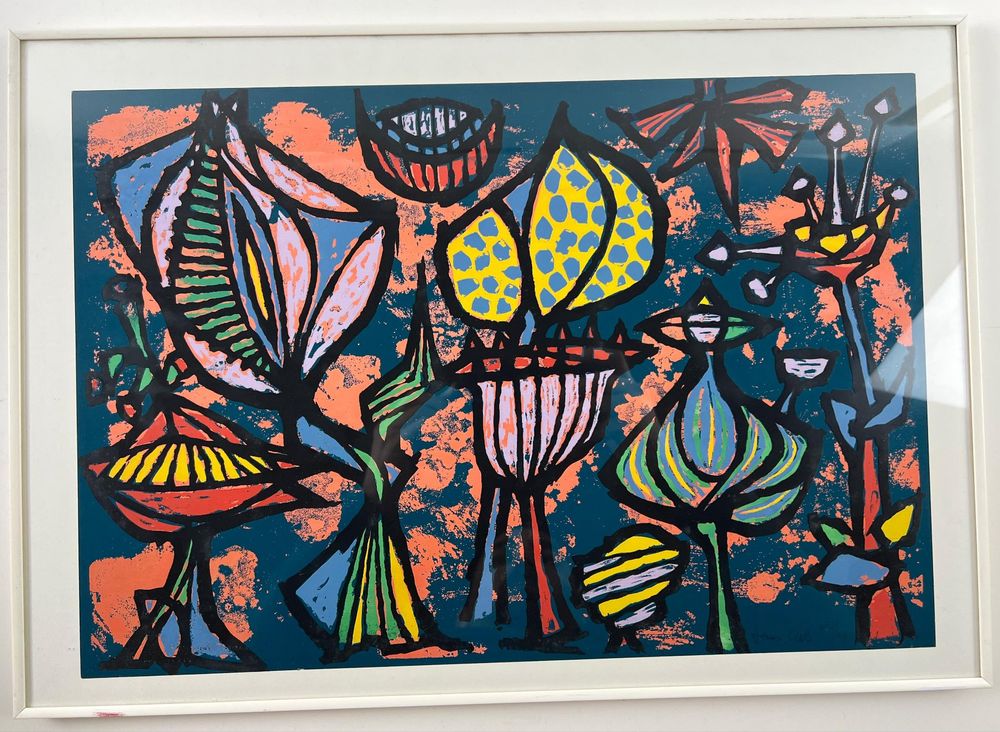 Juan Hans Aebi (1923-1985) Lithographie Handsigniert | Kaufen auf Ricardo