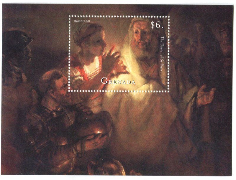 Block "Malerei. Rembrandt". Grenada (Neu und originalverpackt) in Basel für CHF 4 – mit ...