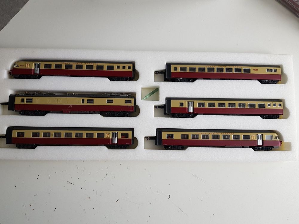 TEE-Zug RAe der SBB von Hobbytrain Spur N (Gebraucht) in Schönenbuch ...