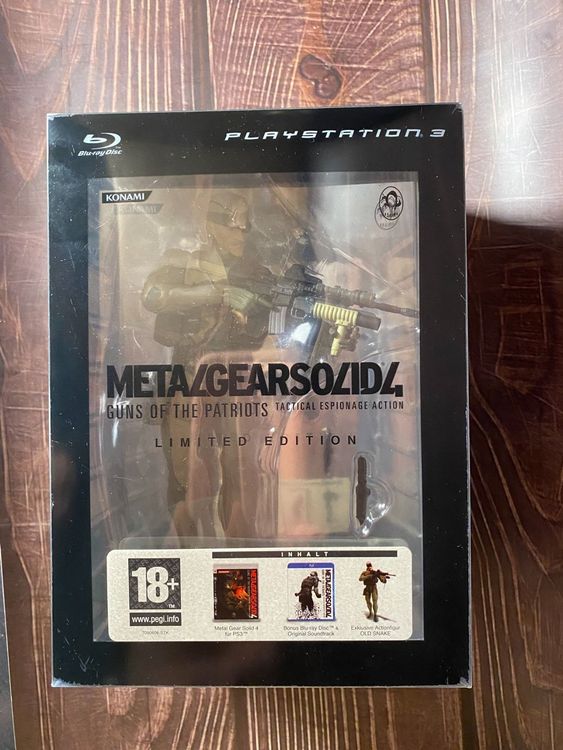 Metal Gear Solid 4 - Limited Edition [PS3] (Gebraucht) in Niederwil SO ...