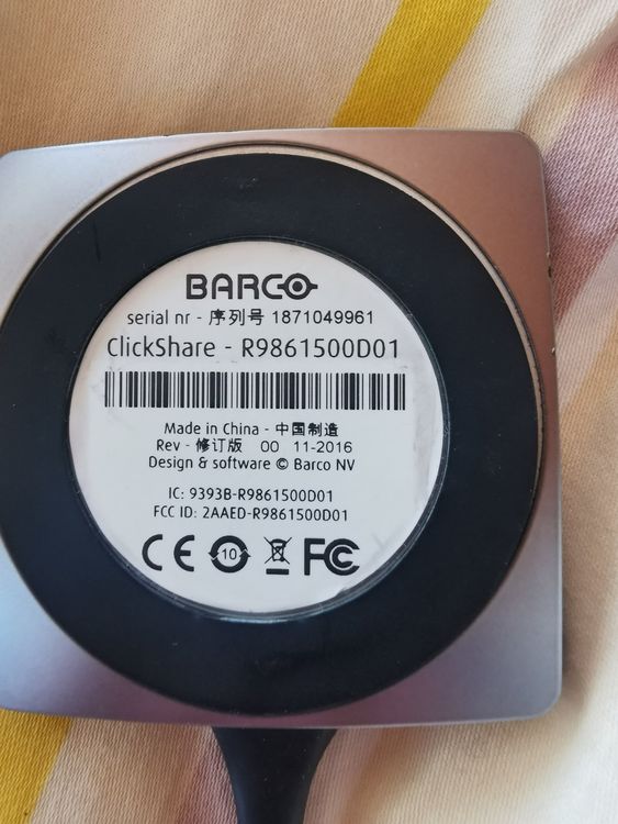 Barco Clickshare dongle (Gebraucht) in für CHF 38 – mit Lieferung auf ...