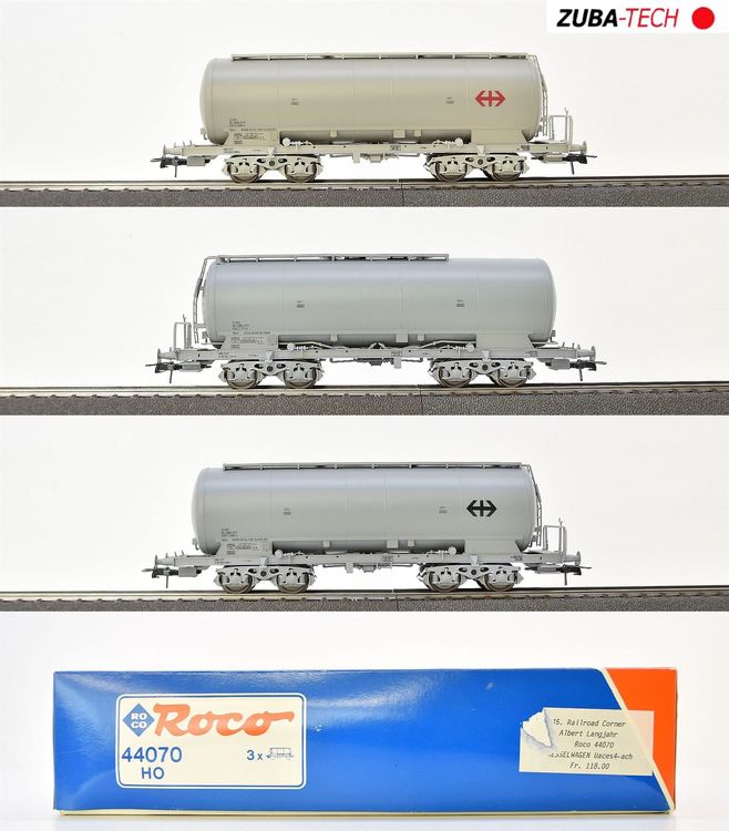 Roco 44070 Kesselwagen-Set 3tlg. SBB H0 | Kaufen auf Ricardo