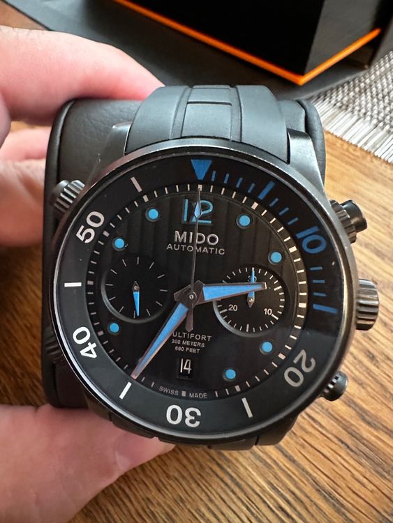 Montre Mido Multifort Chronographe 44mm automatique 200m (Neu (gemäss ...