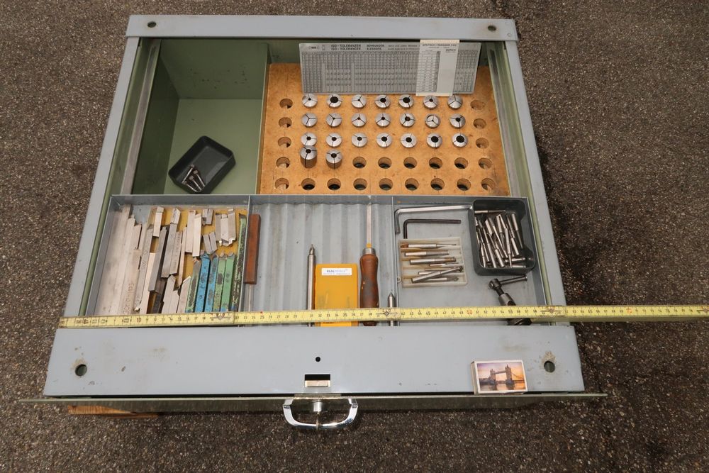 Lista Schublade Unterbau Schaublin W20 Spannzangen Tolerator (Gebraucht ...