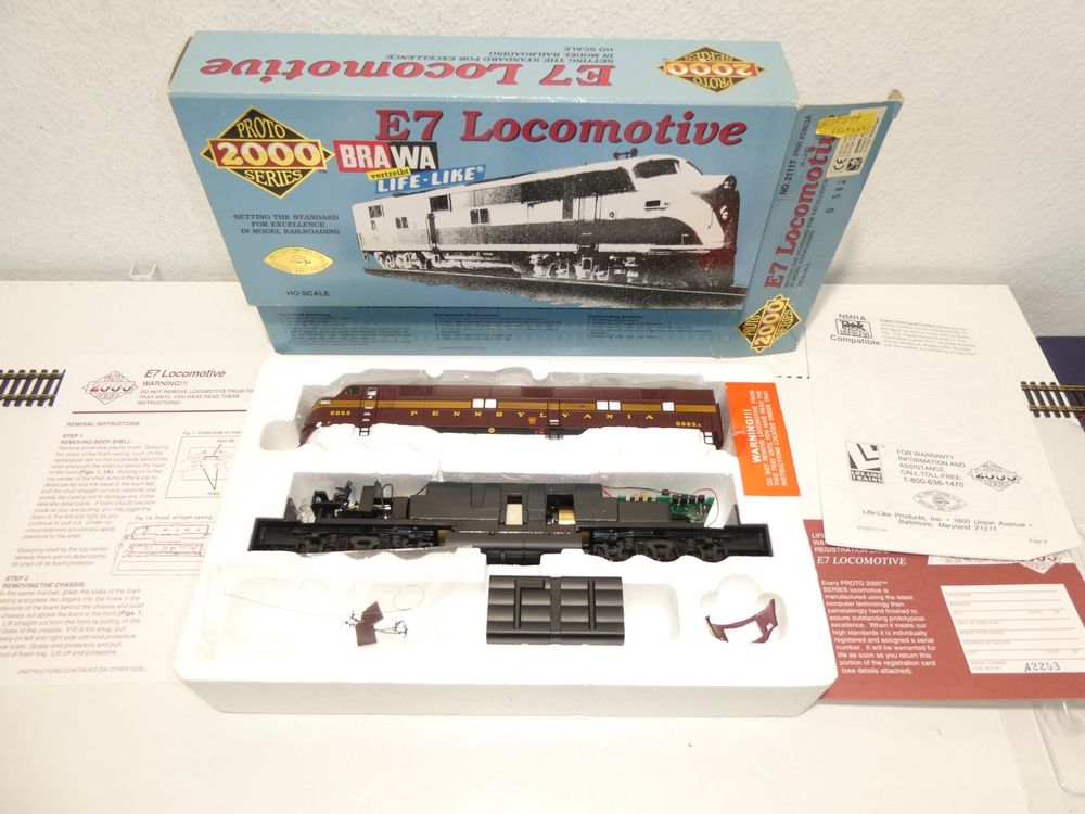 Proto 2000 Series Lokomotive E7 Pennsylvania 5863 HO 21117 (Neu (gemäss ...