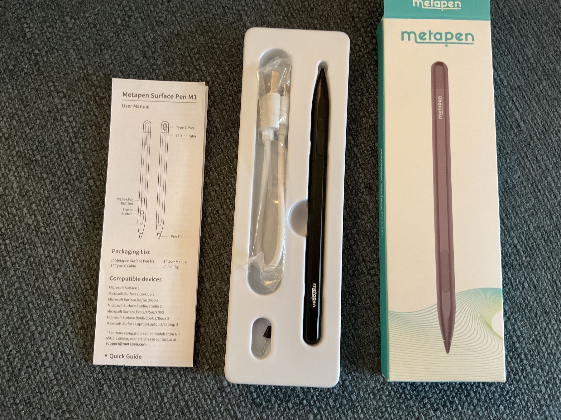 Stylet Meta Pen - Surface Pen M1 pour Microsoft Surface (Gebraucht) in ...