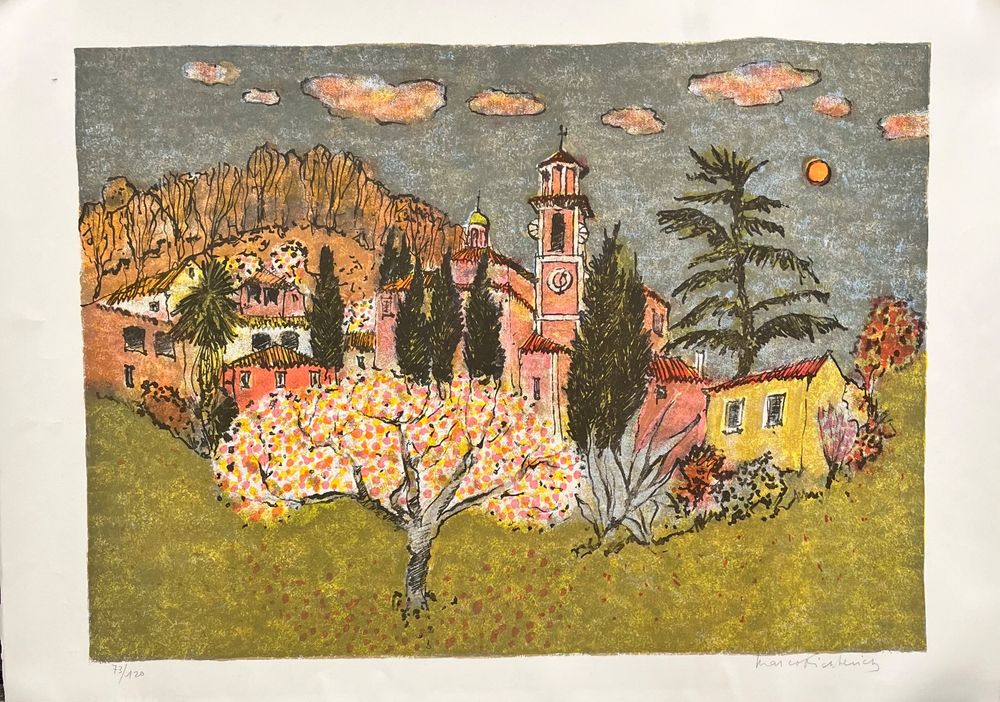 Marco Richterich (1929-1997) Grosse Litho. Handsigniert (Gebraucht) in Hochdorf für CHF 15 – mit ...