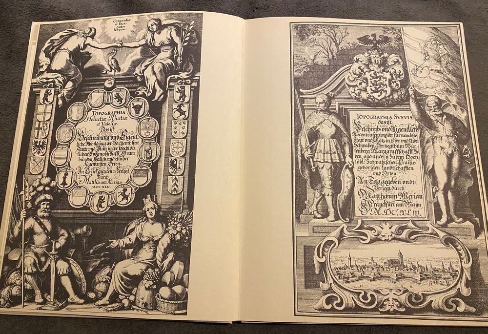 Bodensee Ansichten und Beschreibungen Matthaeus Merian 1981 (Gebraucht ...