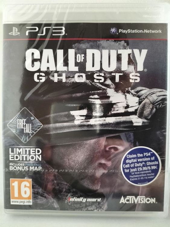 Call of Duty Ghosts (PS3) (NEU/OVP) (Neu und originalverpackt) in ...