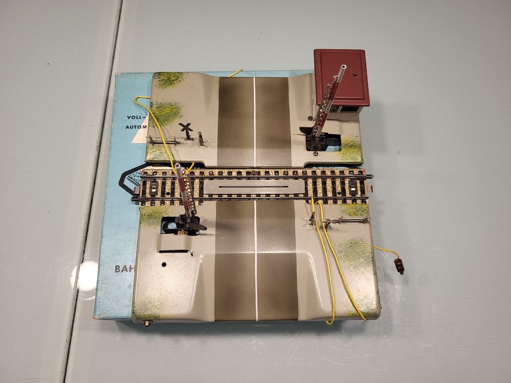 Märklin 7192 Voll- Automatische Barriere AC M- Geleise Blech (Gebraucht ...