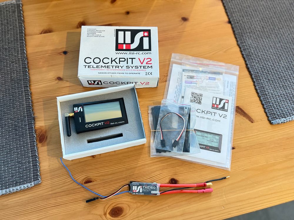 IISI Cockpit v2 Telemetrie System + TXE 150 v2 (Gebraucht) in Uttigen ...