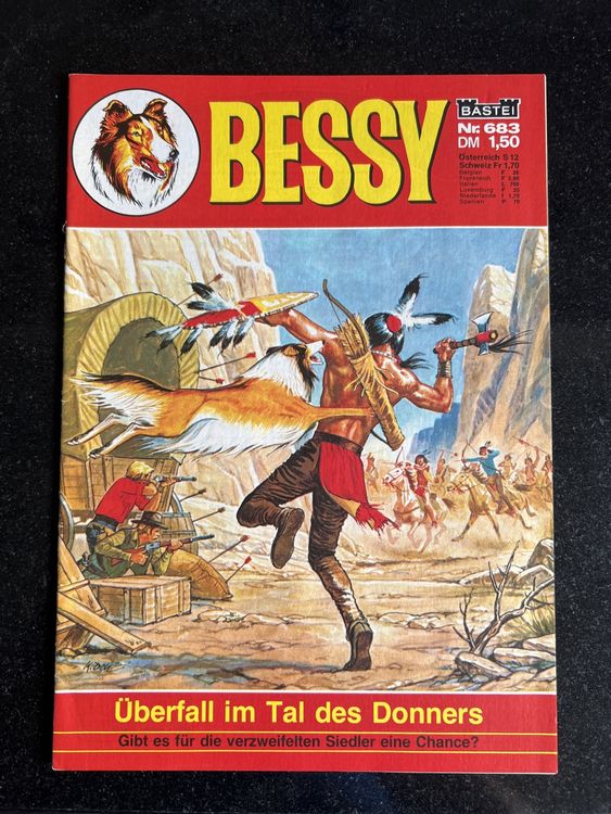 Bessy Comic Nr. 683 "Überfall im Tal des Donners" gut erhalt | Kaufen ...