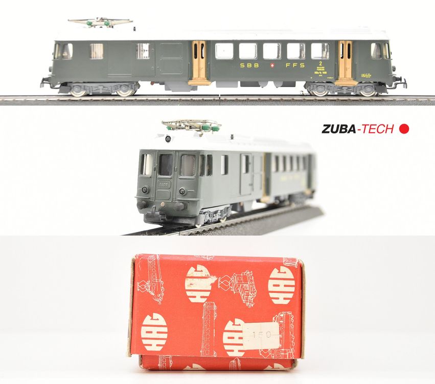 HAG 150 Triebwagen RBe 4/4 SBB H0 WS Analog mit OVP (Gebraucht) in St. Gallen für CHF 60 – mit ...