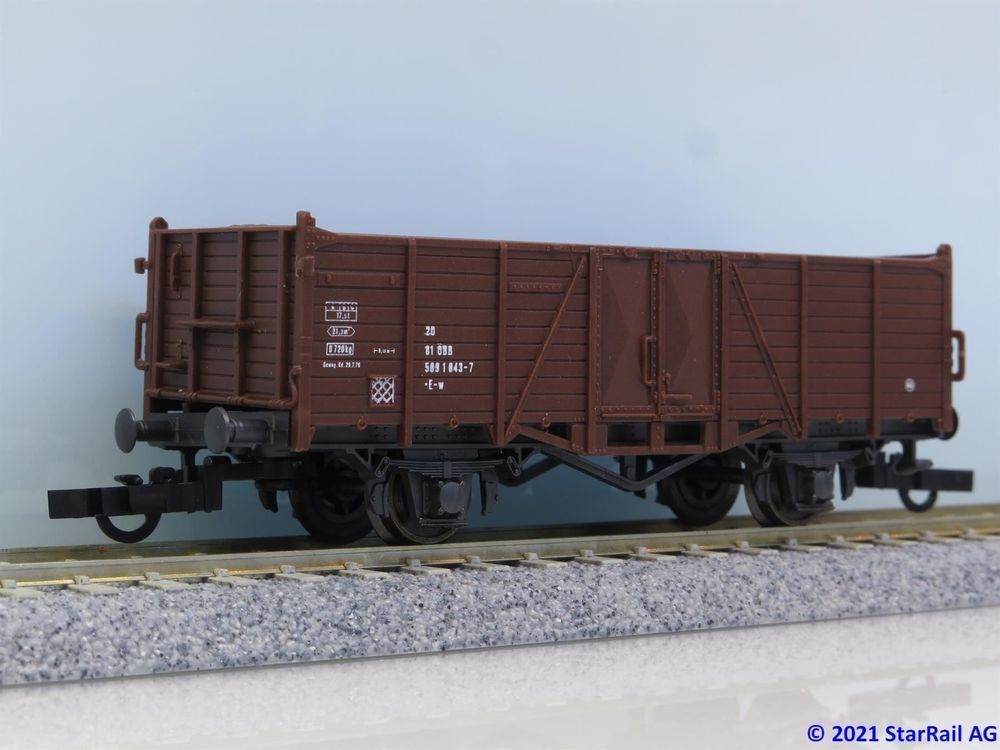 Roco 46056 Hochbordwagen ÖBB Himrrs 589 1 843-7 Epoche IV (Gebraucht ...