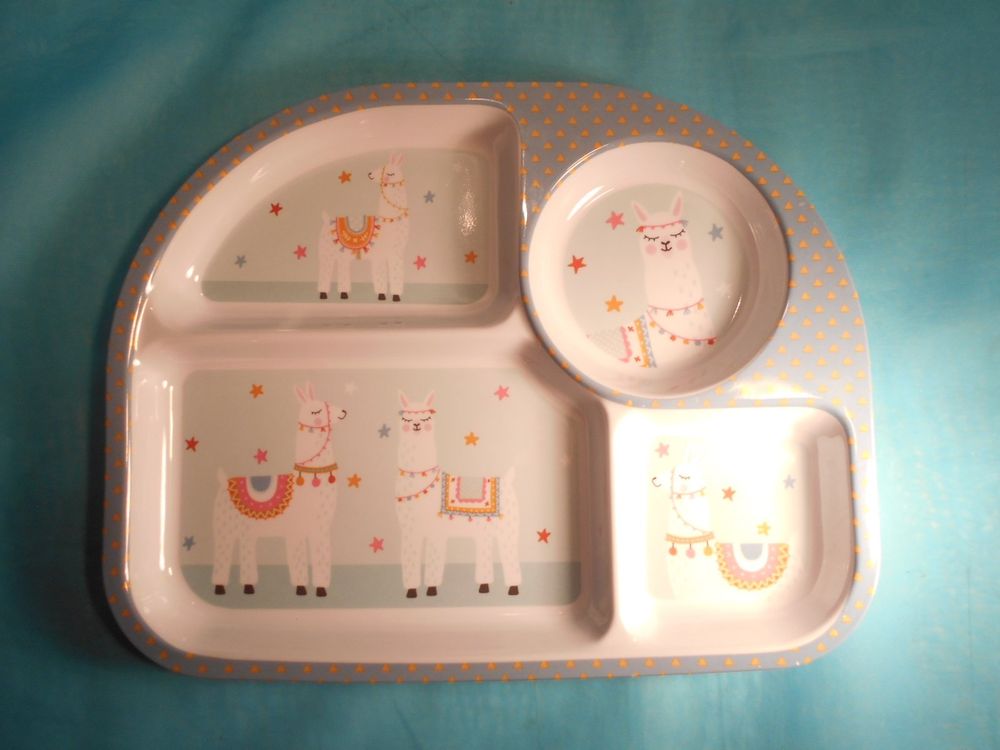 Teller mit Fächer, Lama | Kaufen auf Ricardo