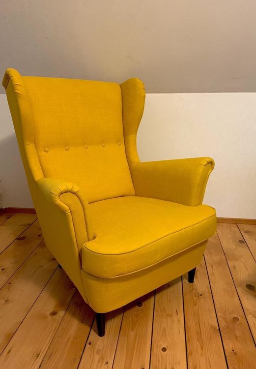STRANDMON IKEA Sessel gelb, Ohrensessel (Gebraucht) in Horgen für CHF 171 – mit Lieferung auf ...