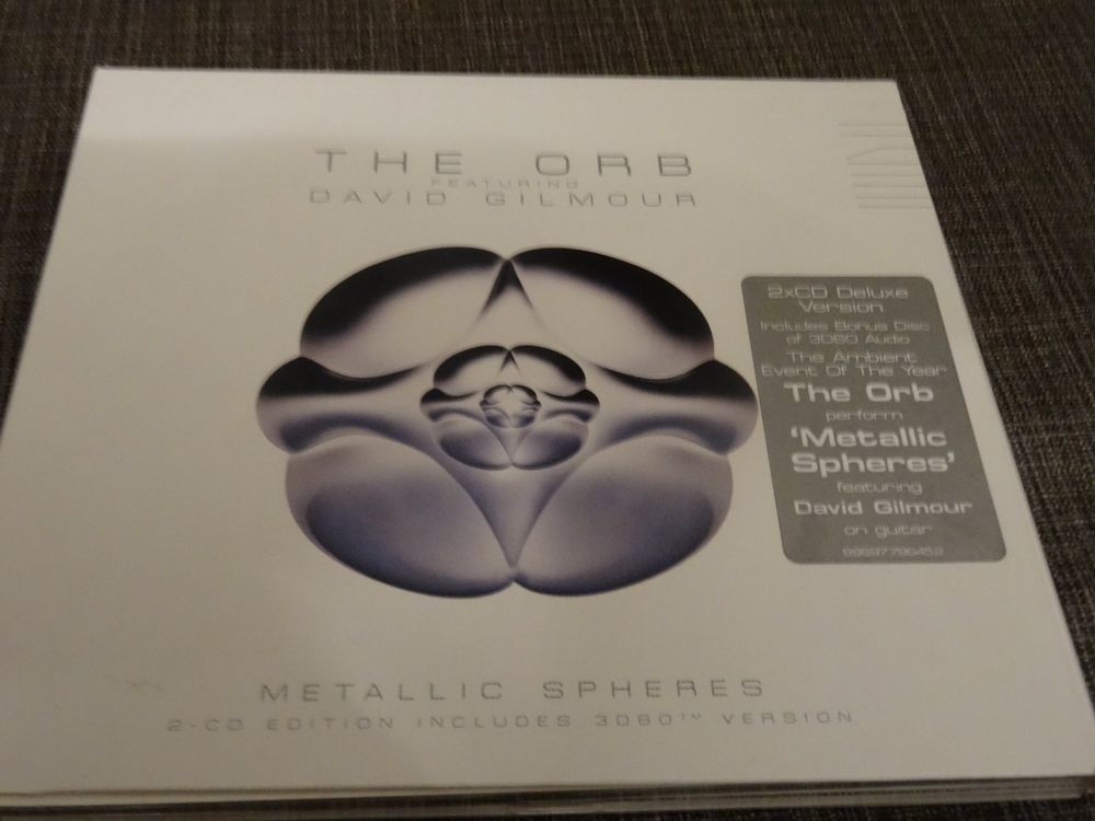 The Orb - featuring David Gilmour - Metallic Spheres CD (Gebraucht) in ...