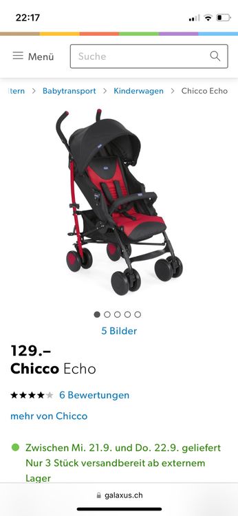 Chicco Echo Buggy | Kaufen auf Ricardo