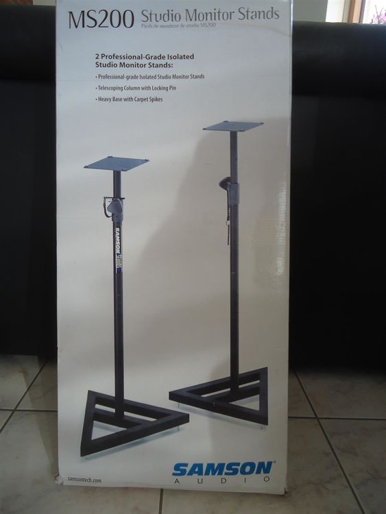 SAMSON Studio Monitor Stands M200 (Neu und originalverpackt) in ...