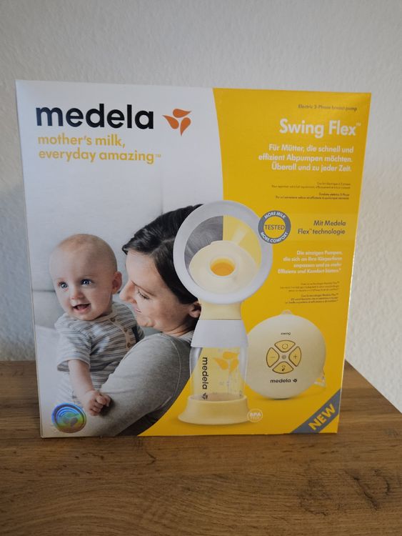 Medela Swing Flex elektrische 2-Phase Milchpumpe (Gebraucht) in Bonstetten für CHF 50 – mit ...