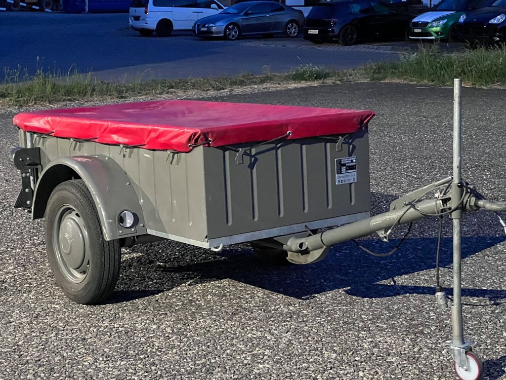 Zivilschutzanhänger mit Blache ex. Feuerwehr (Gebraucht) in Kerzers für ...