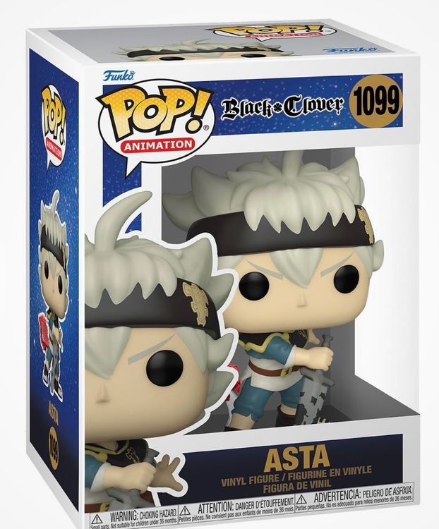 Funko Pop Asta (Black Clover) Nr. 1099 (Neu (gemäss Beschreibung)) in ...