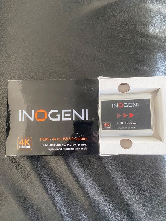Inogeni 4K HDMI to USB 3.0 Converter (Neu und originalverpackt) in buchs für CHF 200 – mit ...