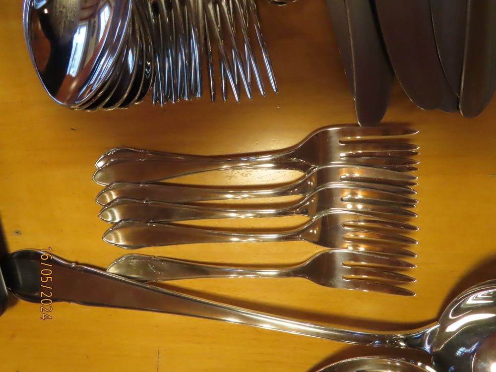 WMF 90er Silber, 32 teilig, neuwertig (Neu (gemäss Beschreibung)) in ...