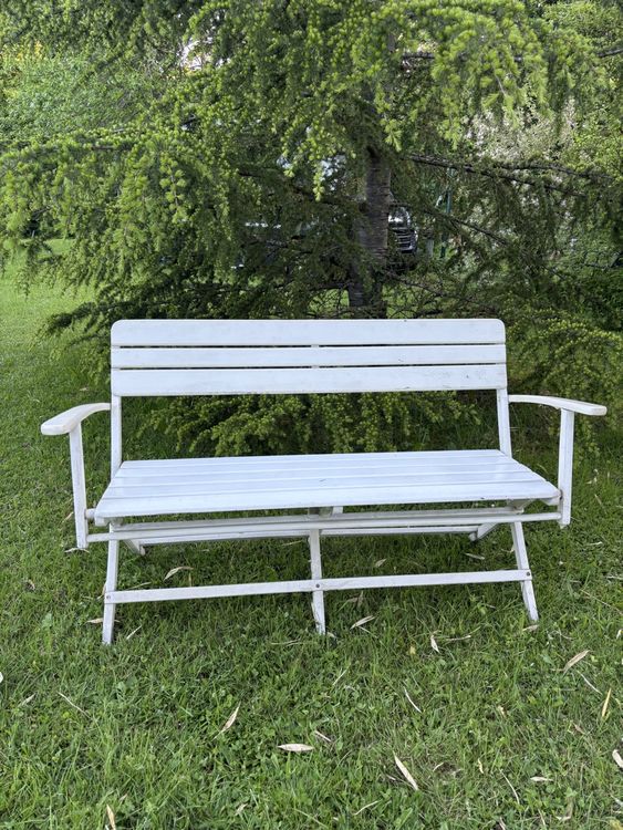 Herlag Gartenbank Klappbank Holzbank Sitzbank Top Zustand! ( (Gebraucht ...
