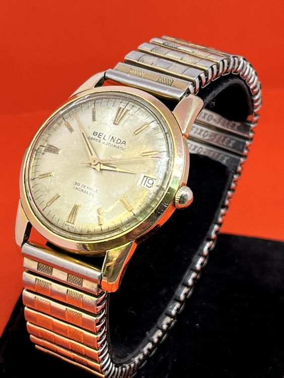 BELINDA Super Automatic – 30 Jewels –Swiss Made Läuft (Gebraucht) in ...