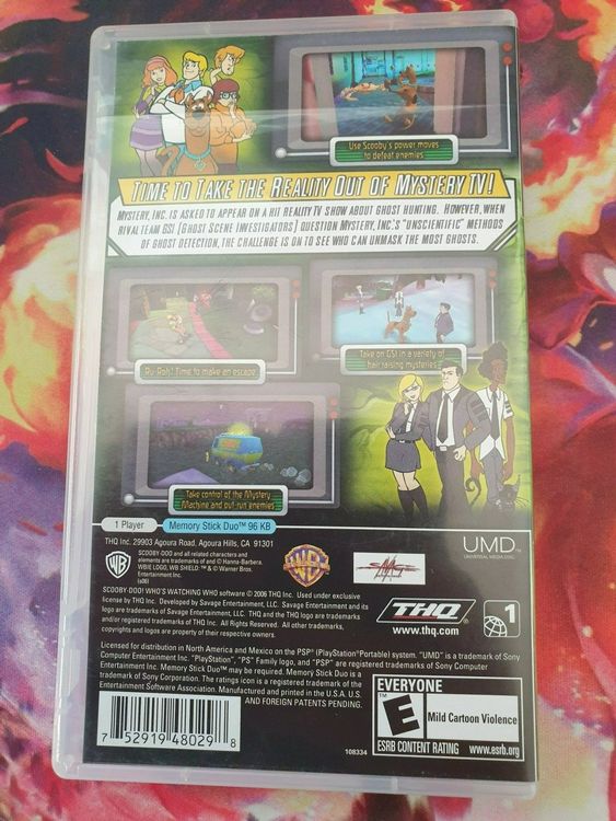 Scooby-Doo! Who's Watching Who? PSP | Kaufen auf Ricardo