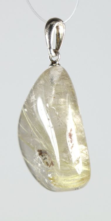 Golden Rutil Quarz, Rutilquarz / Quartz rutile doré, S 925 (Neu und originalverpackt) in ...